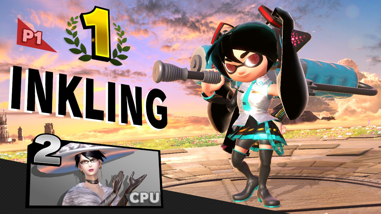 Splatsune Inku [Super Smash Bros. Ultimate] [Mods]
