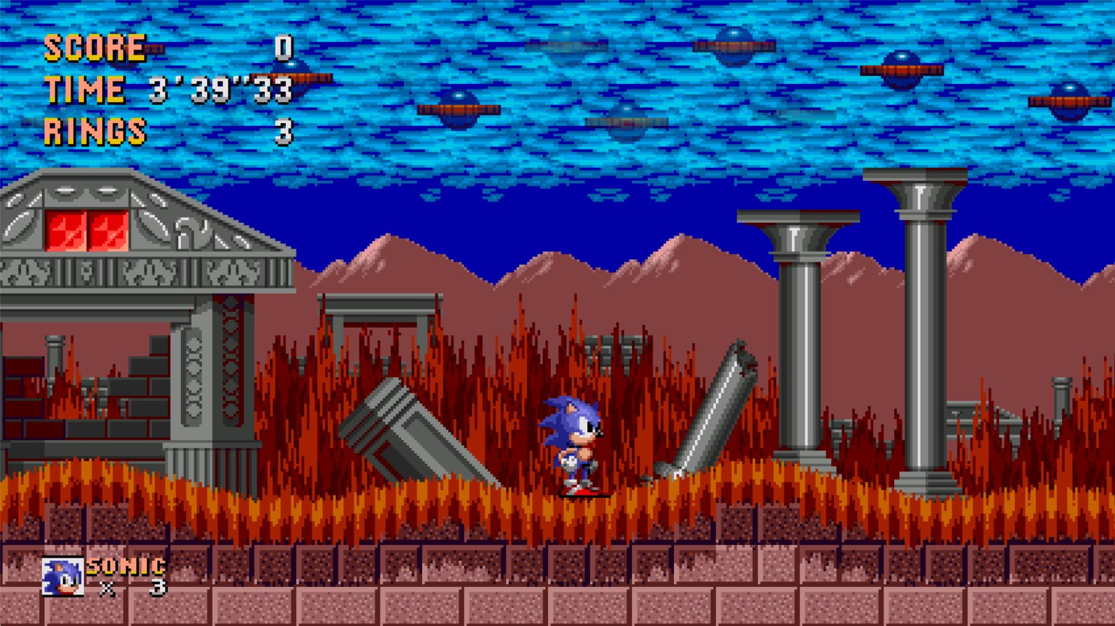 Red Lava Zone (RLZ) [Sonic the Hedgehog Forever] [Mods]
