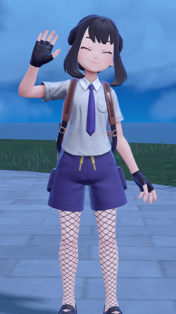 Fishnet Tights [Pokemon Scarlet & Violet] [Mods]
