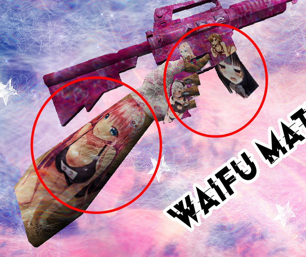 m4a1 Waifu Material [Counter-Strike 1.6] [Mods]