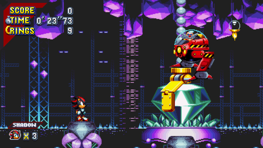 Maniafied Extra Slot Shadow [Sonic 3 A.I.R.] [Mods]