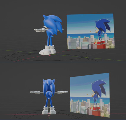 Sonic X Model / Skin [Sonic Frontiers] [Requests]