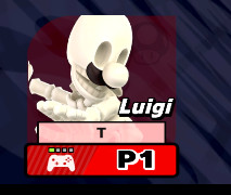 Skeleton Luigi [Super Smash Bros. Ultimate] [Mods]
