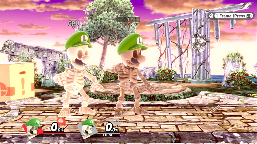 Skeleton Luigi [Super Smash Bros. Ultimate] [Mods]