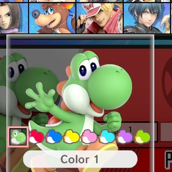 Woolly Yoshi Texture [Super Smash Bros. Ultimate] [Mods]