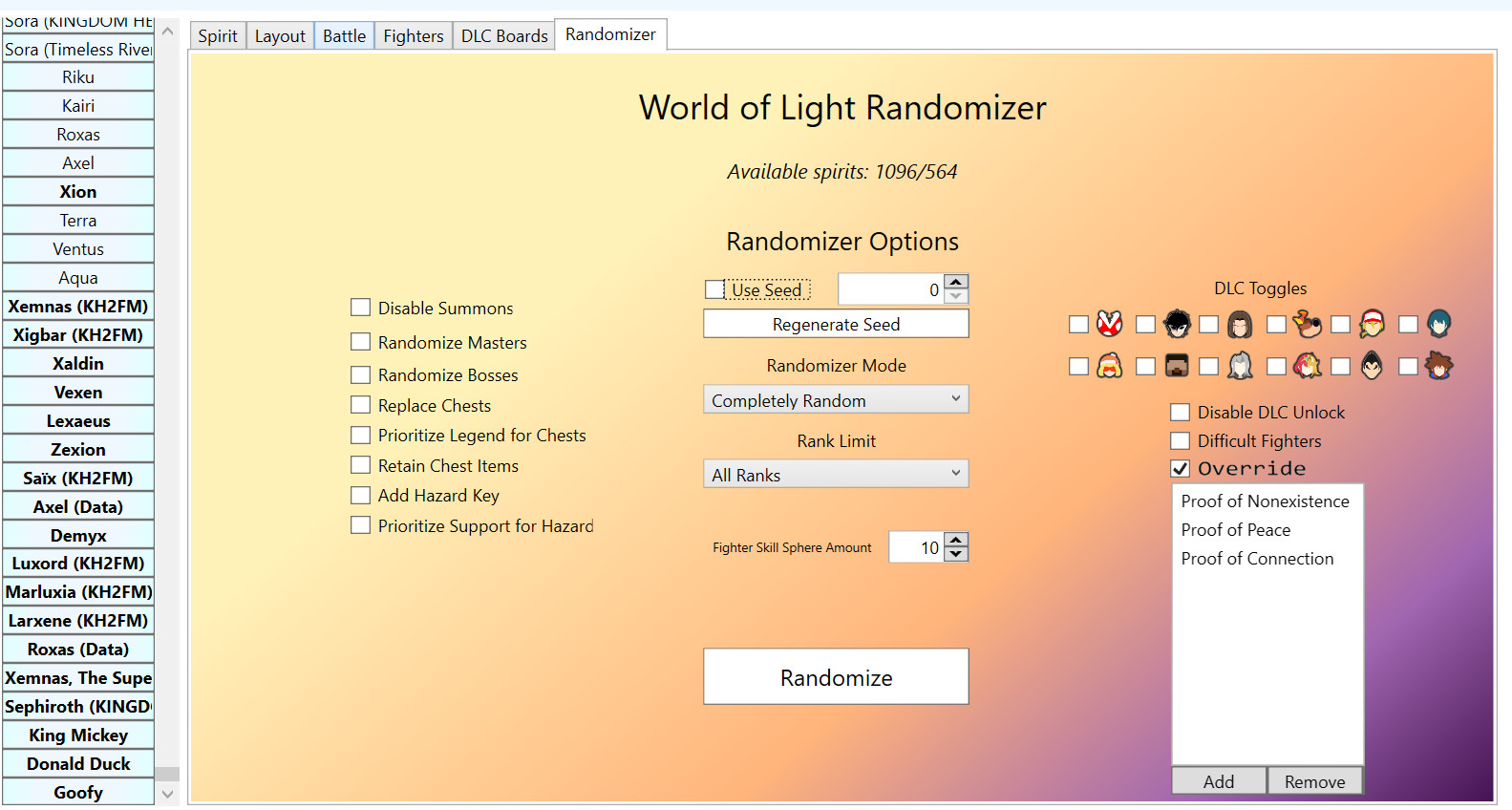 Spirit Board - A Spirit Editing Tool [Super Smash Bros. Ultimate ...