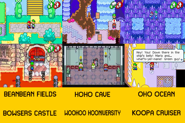 Mario & Luigi: Superstar Saga Game Style Project for Super Mario Maker ...