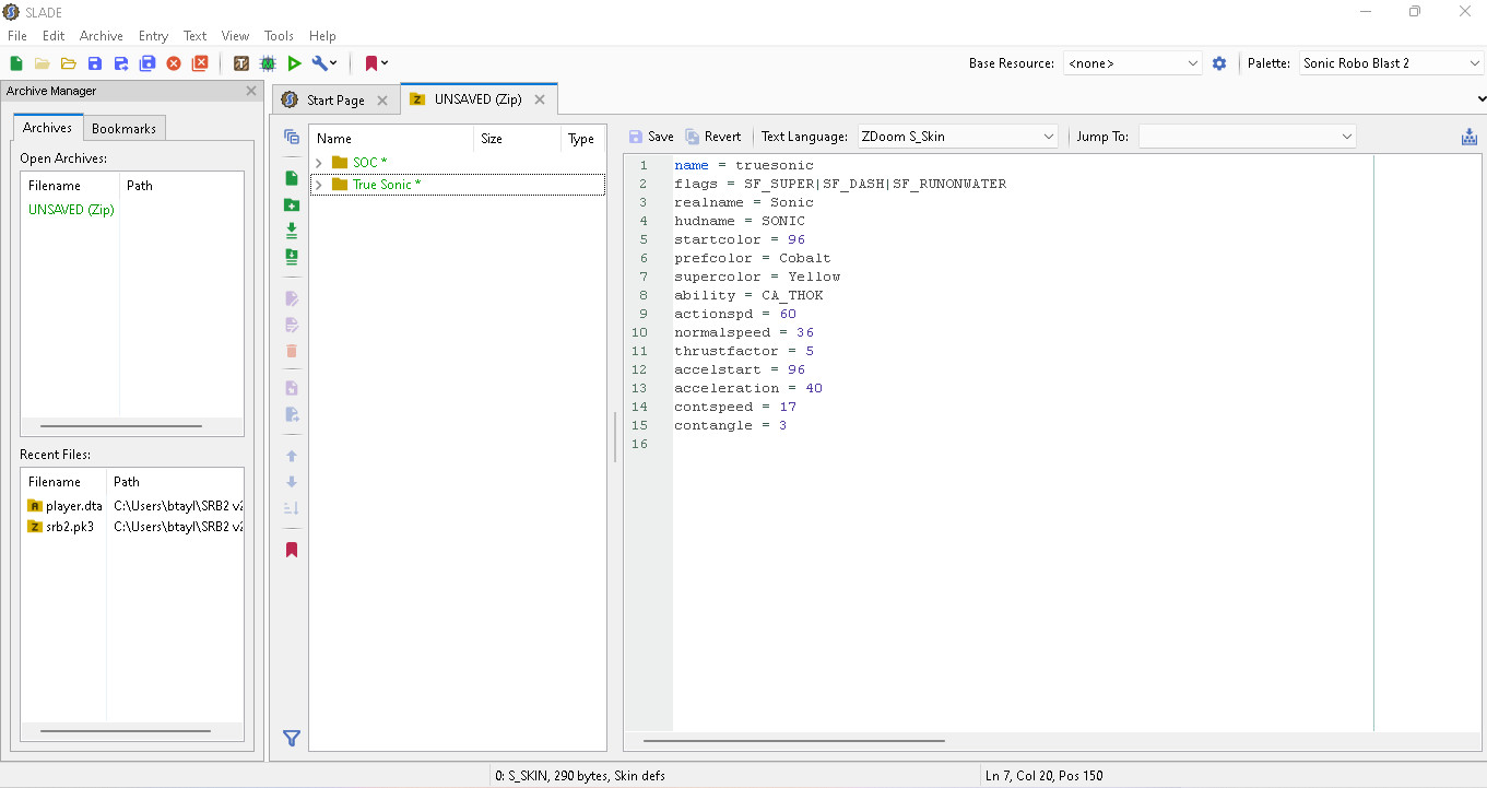 true sonic Project for Sonic Robo Blast 2 | SRB2 Projects