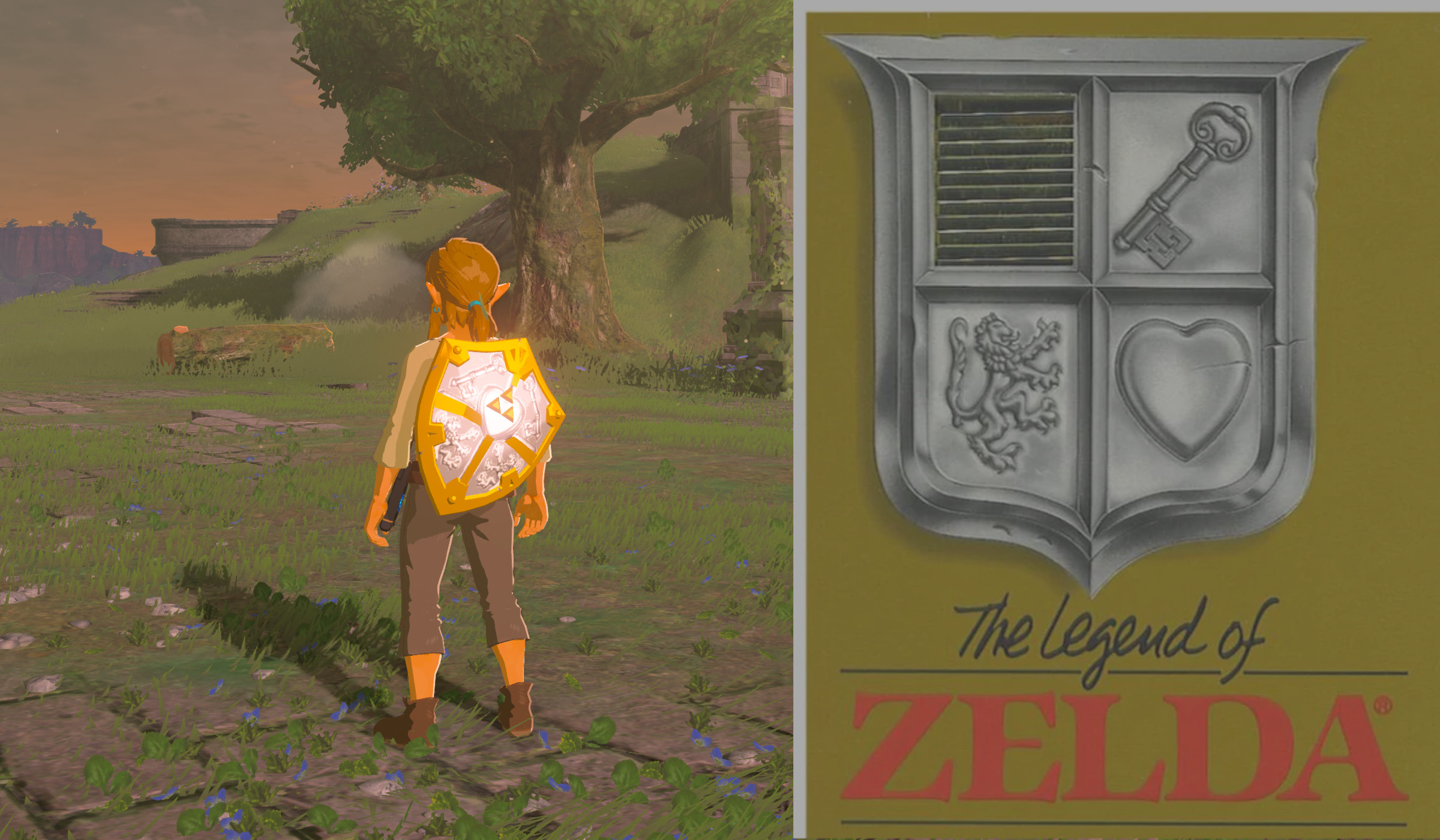 Zelda Shield Cover Project for The Legend of Zelda: Breath of the Wild ...
