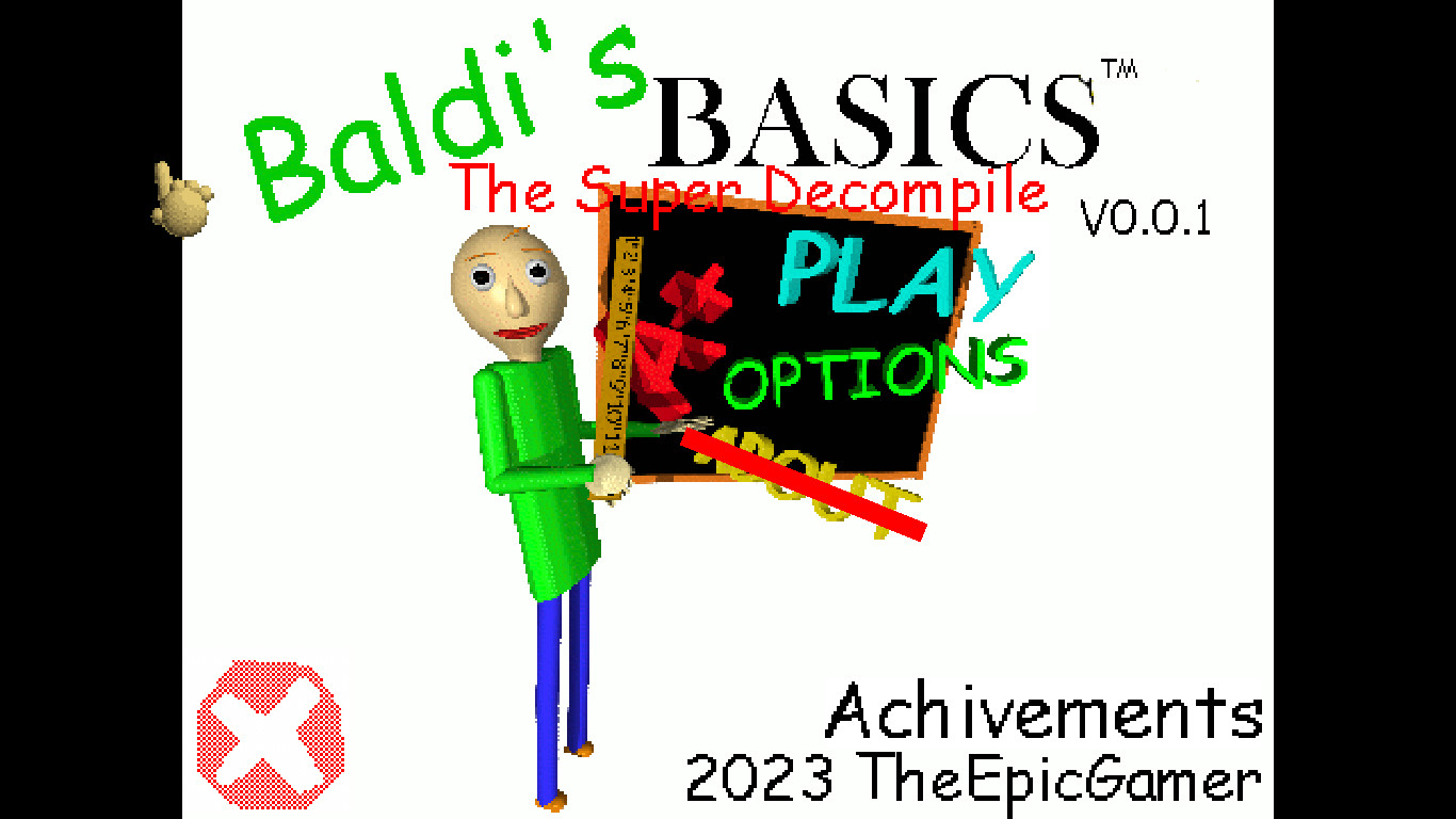Baldi's Basics the Super Decompile Project for Baldi's Basics | Baldi Projects