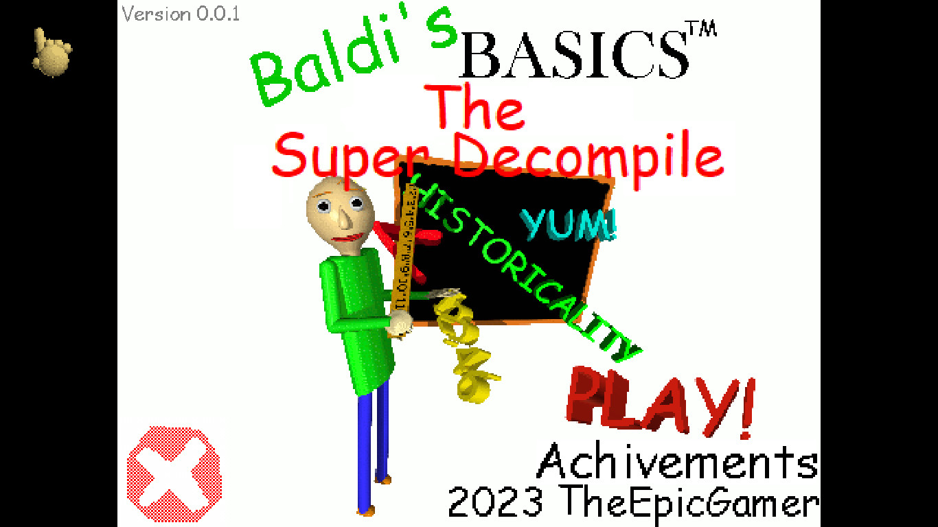 Baldi's Basics the Super Decompile Project for Baldi's Basics | Baldi Projects