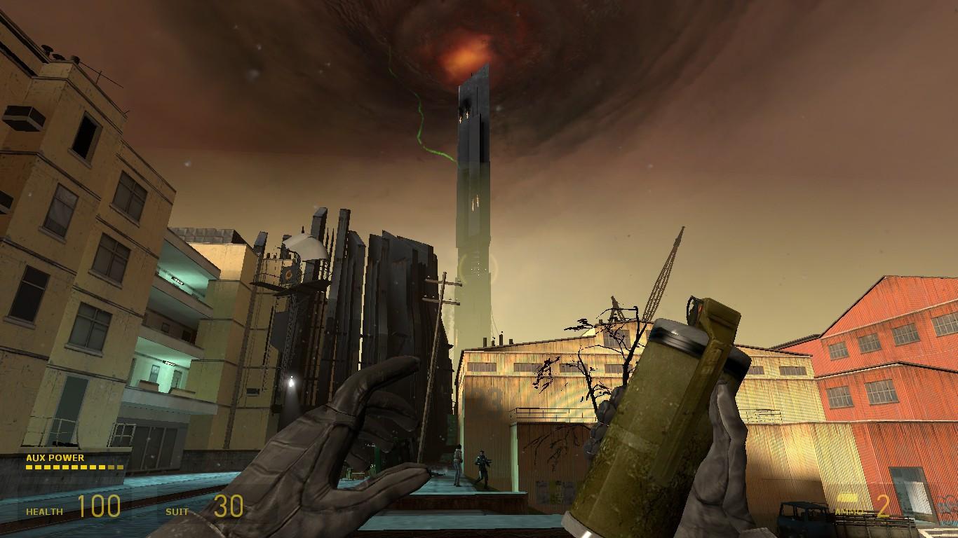 Citadel Model in Ep1 Project for Half-Life 2 | HL2 Projects