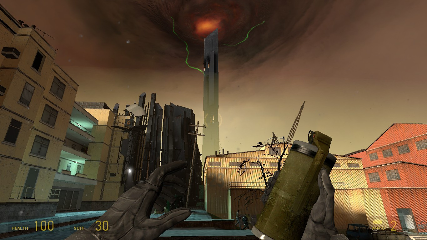 Citadel Model in Ep1 Project for Half-Life 2 | HL2 Projects