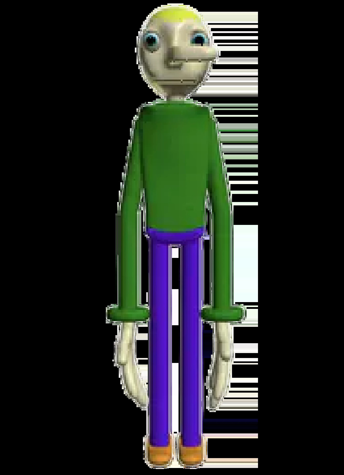 Badrum Garrett Recreated On Paint 3D Project for Baldi's Basics | Baldi ...