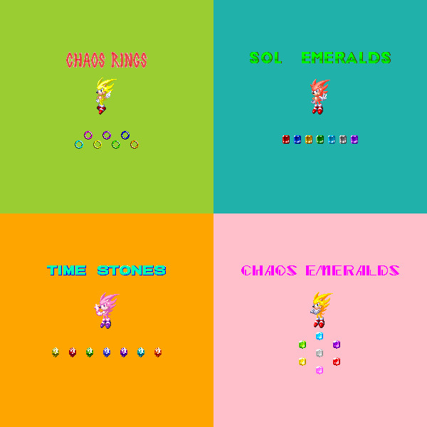 Project Chaos emerald Project for Sonic 3 A.I.R. | S3AIR Projects