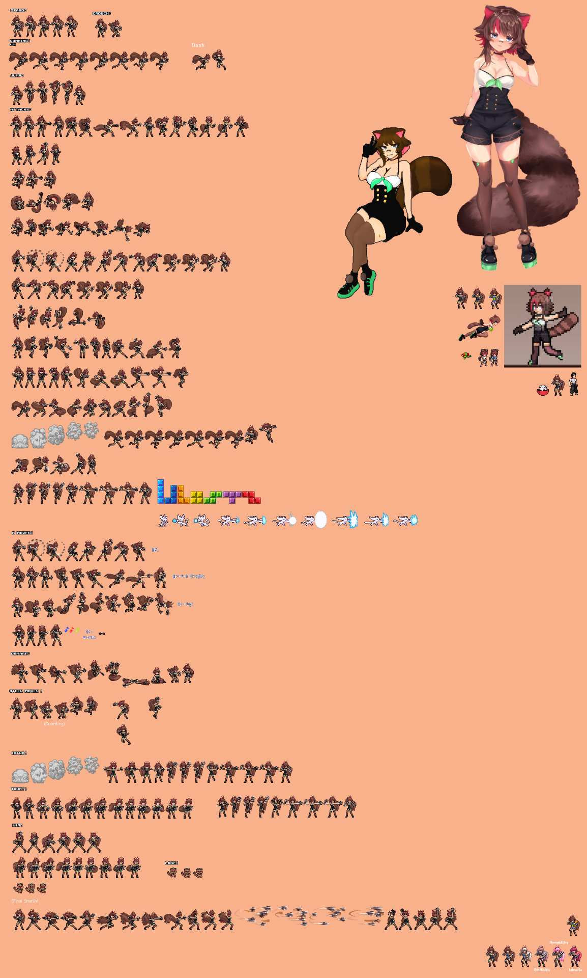 The Rakkun mod for smash crusade (in progress) Project for Super Smash ...