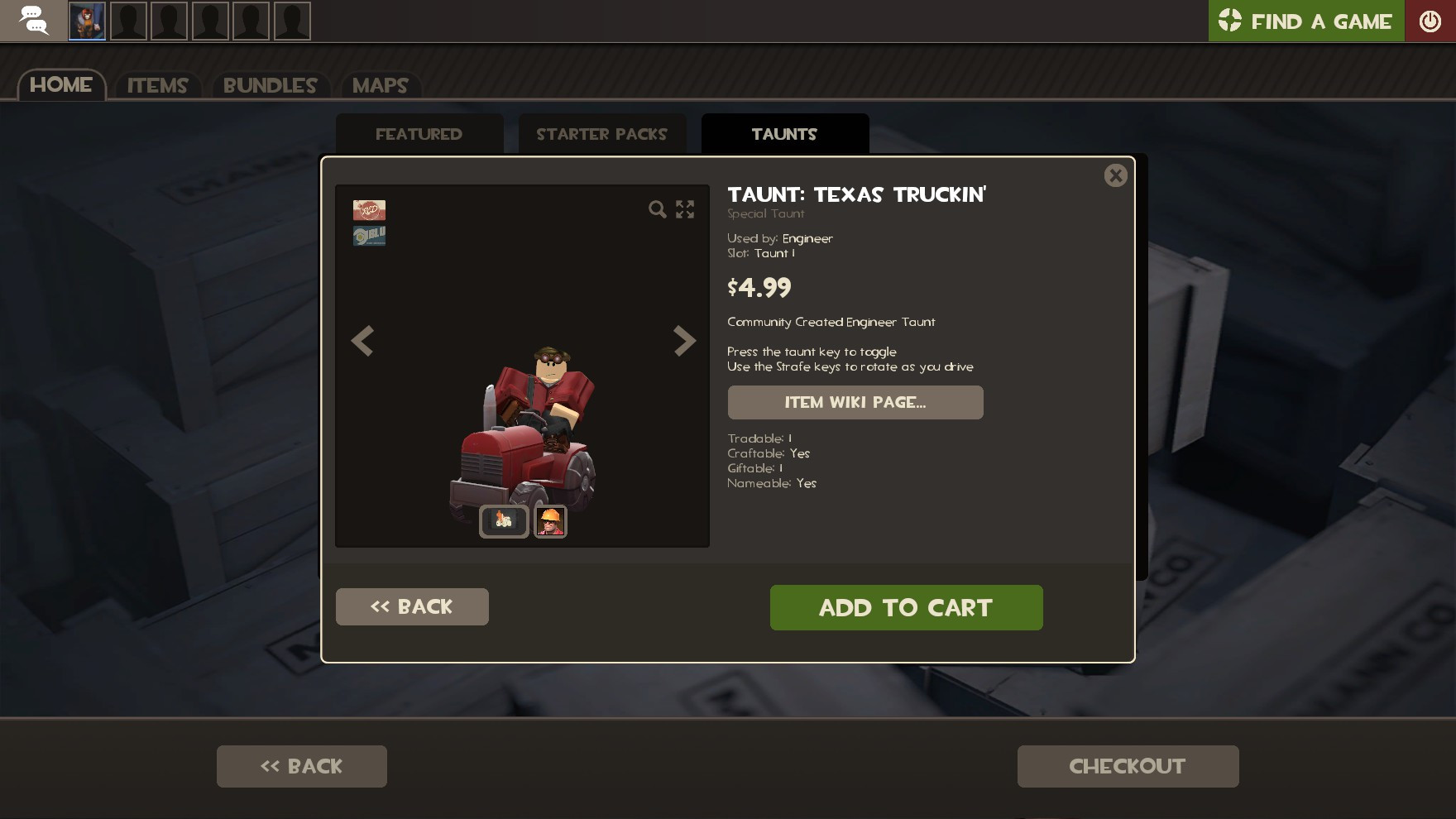 Tiny TC2 Merc's Project for Team Fortress 2 | TF2 Projects