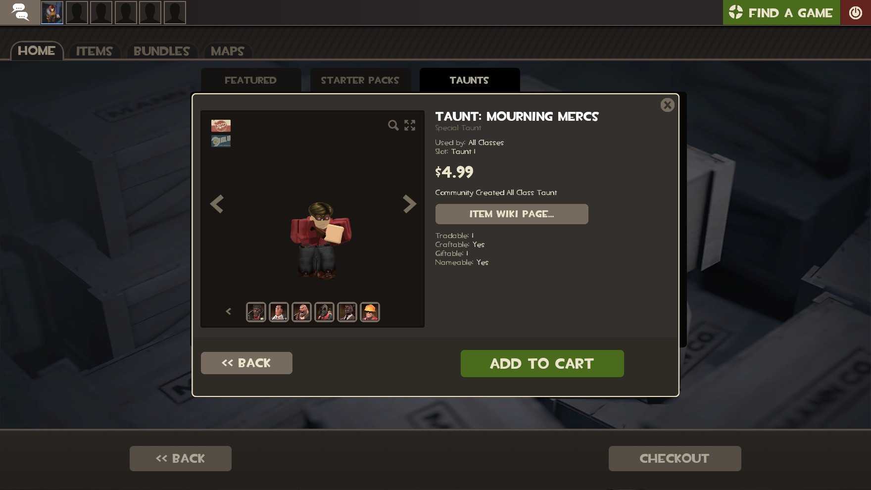 Tiny TC2 Merc's Project for Team Fortress 2 | TF2 Projects