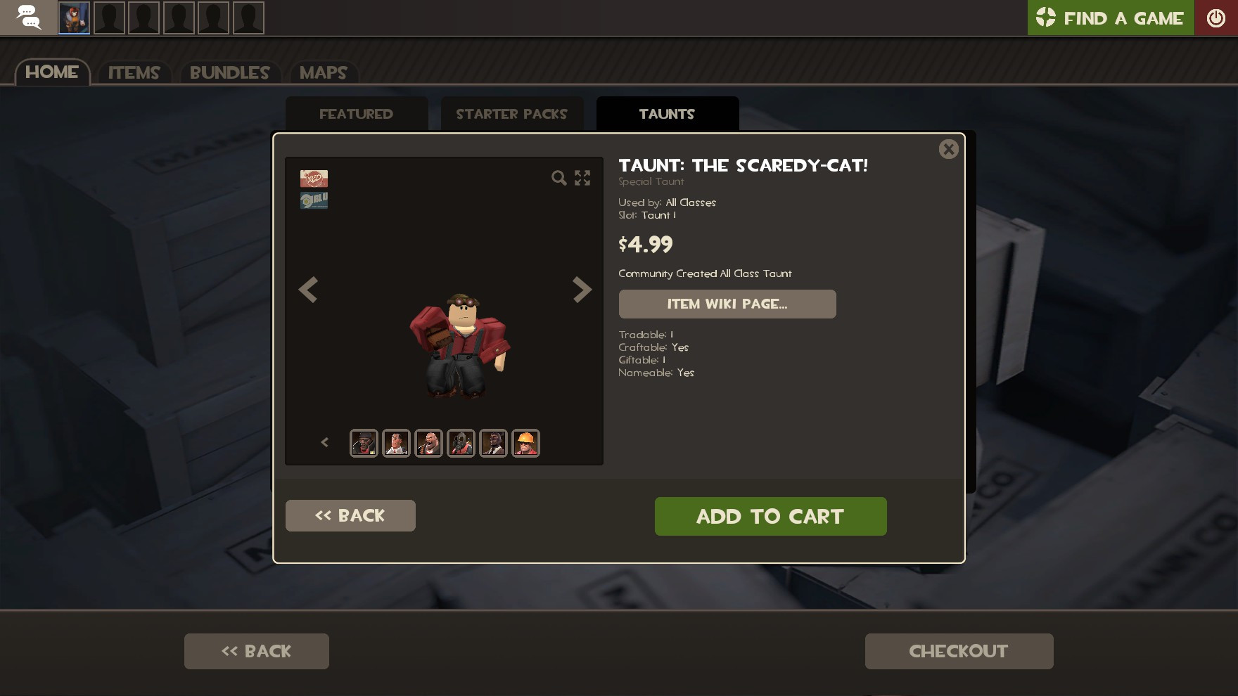 Tiny TC2 Merc's Project for Team Fortress 2 | TF2 Projects