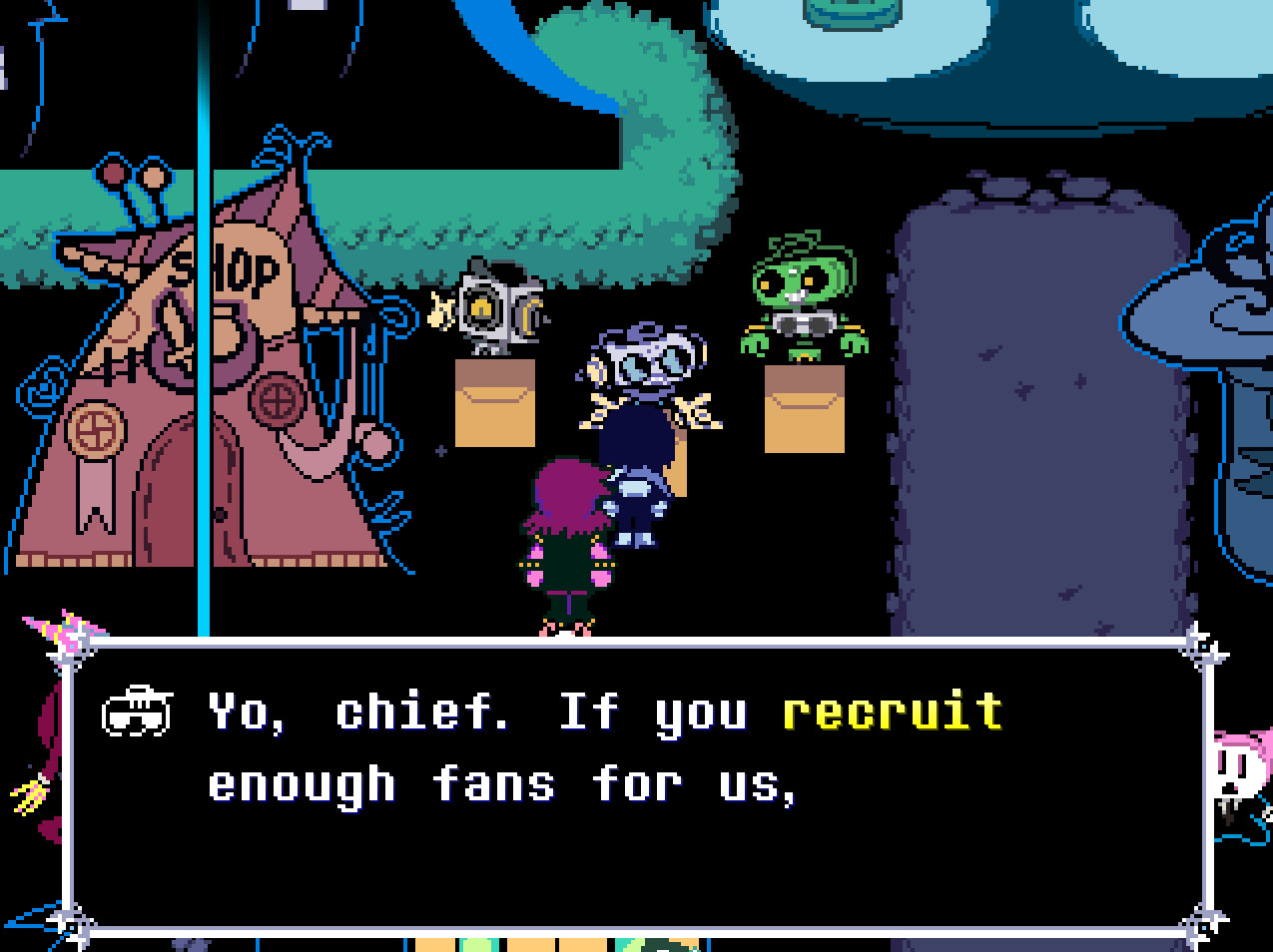 Castle Town in Chapter 3 Project for Deltarune | DR Projects