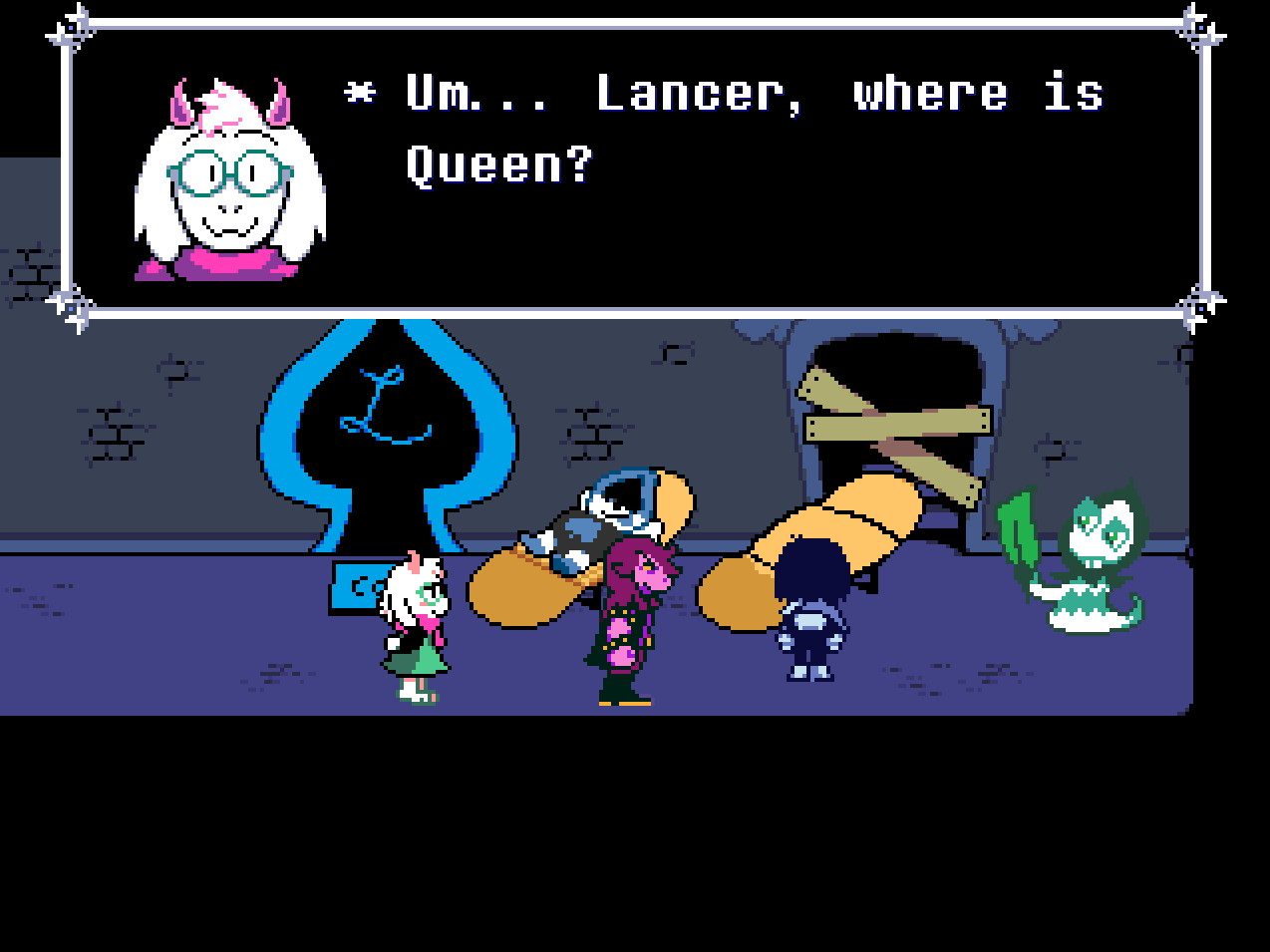 Castle Town in Chapter 3 Project for Deltarune | DR Projects