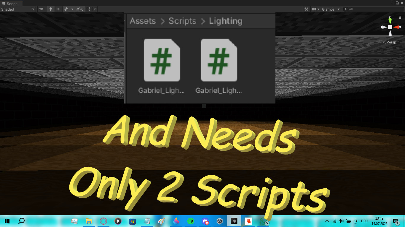 Gabriel's Baldi Lighting System! (SIMPLE!) (V 2.3) Project for Baldi's ...