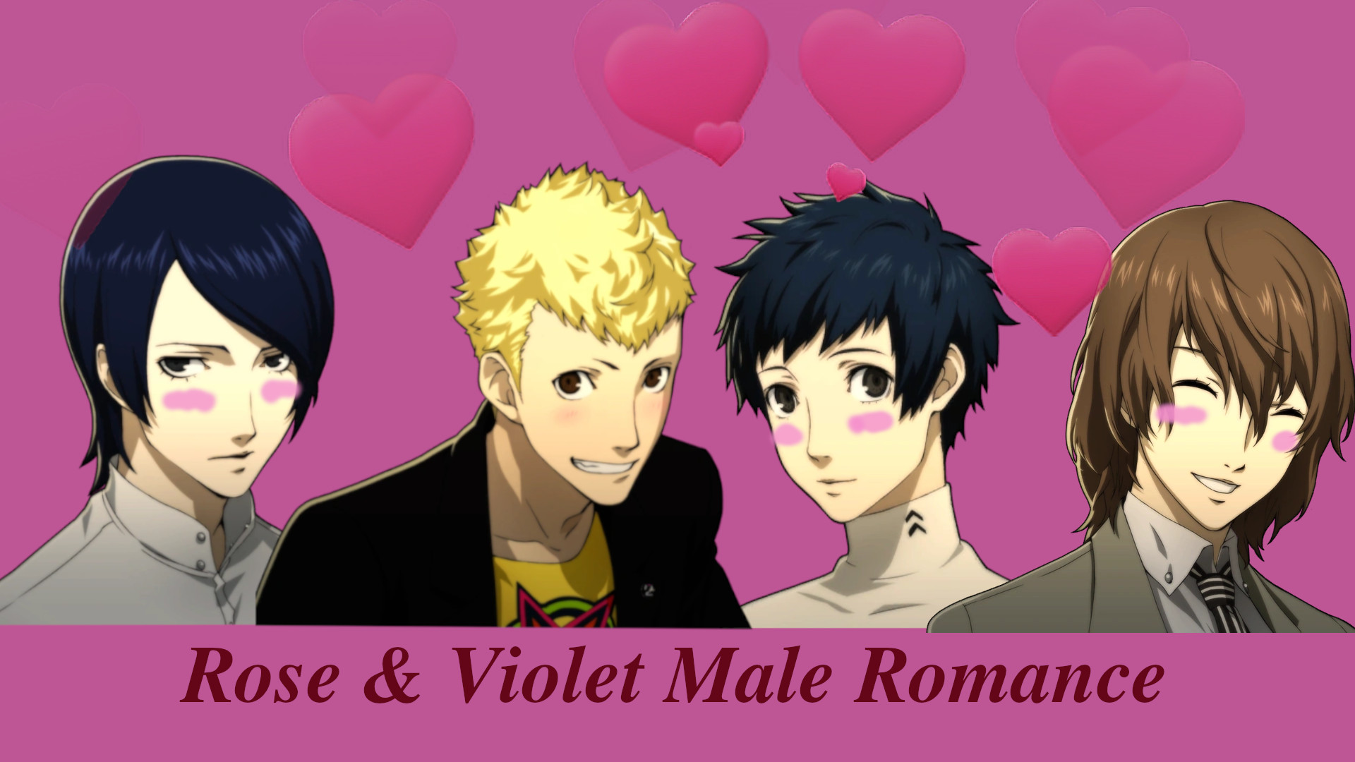 Rose & Violet Male Romance Project for Persona 5 Royal (PC) | P5R (PC) Projects