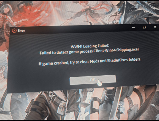 Failed to detect game process Question for Wuthering Waves | WuWa Questions