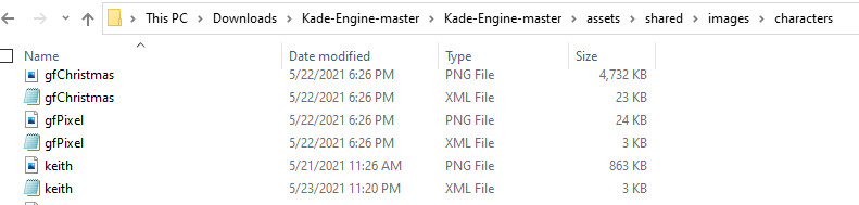 Kade Engine Adding Characters PROBLEM [Friday Night Funkin'] [Questions]