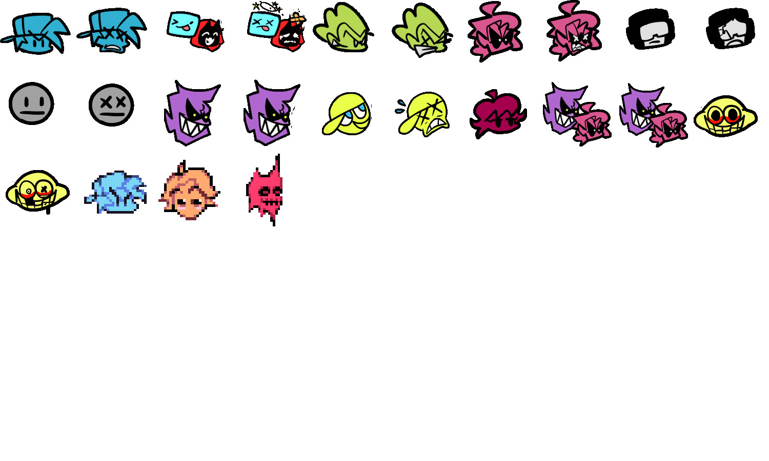 icon size Question for Friday Night Funkin' | FNF Questions