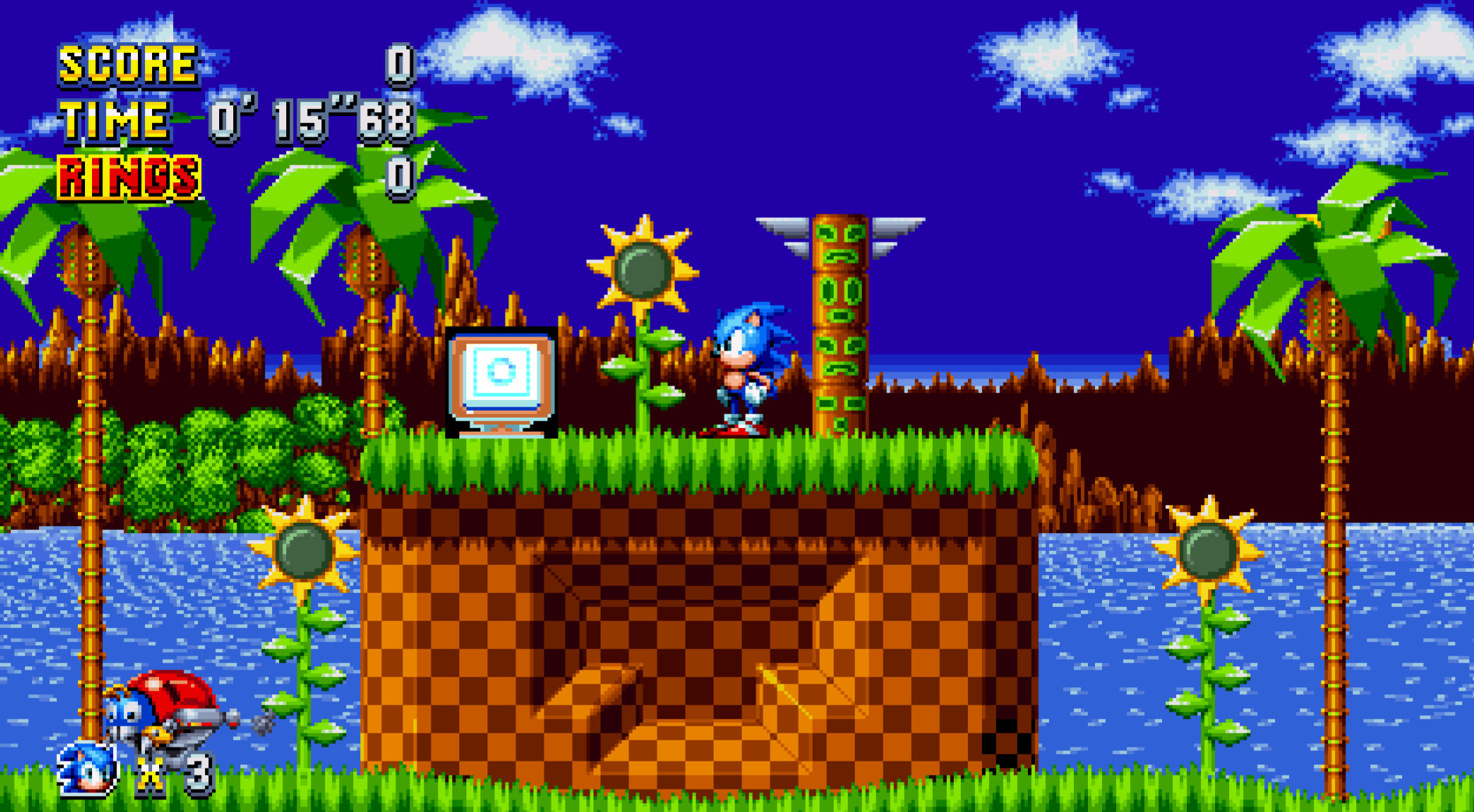 How do i change the monitors? [Sonic Mania] [Questions]