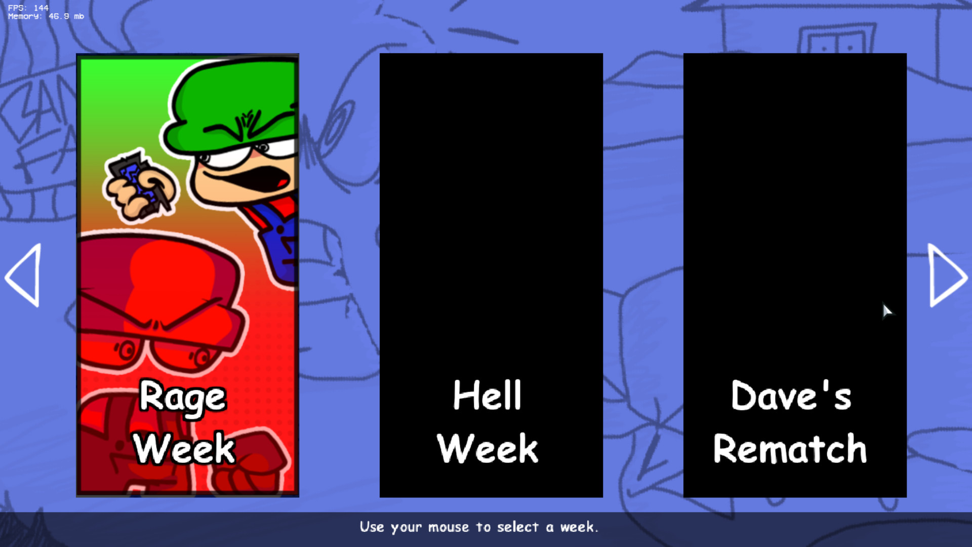 Bambi's Purgatory Styled Story Mode Menu? Question for Friday Night ...