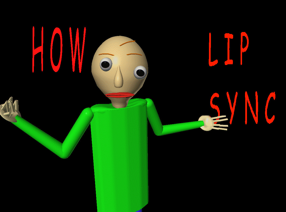BBCR LipSync Mechanism [Baldi's Basics] [Questions]
