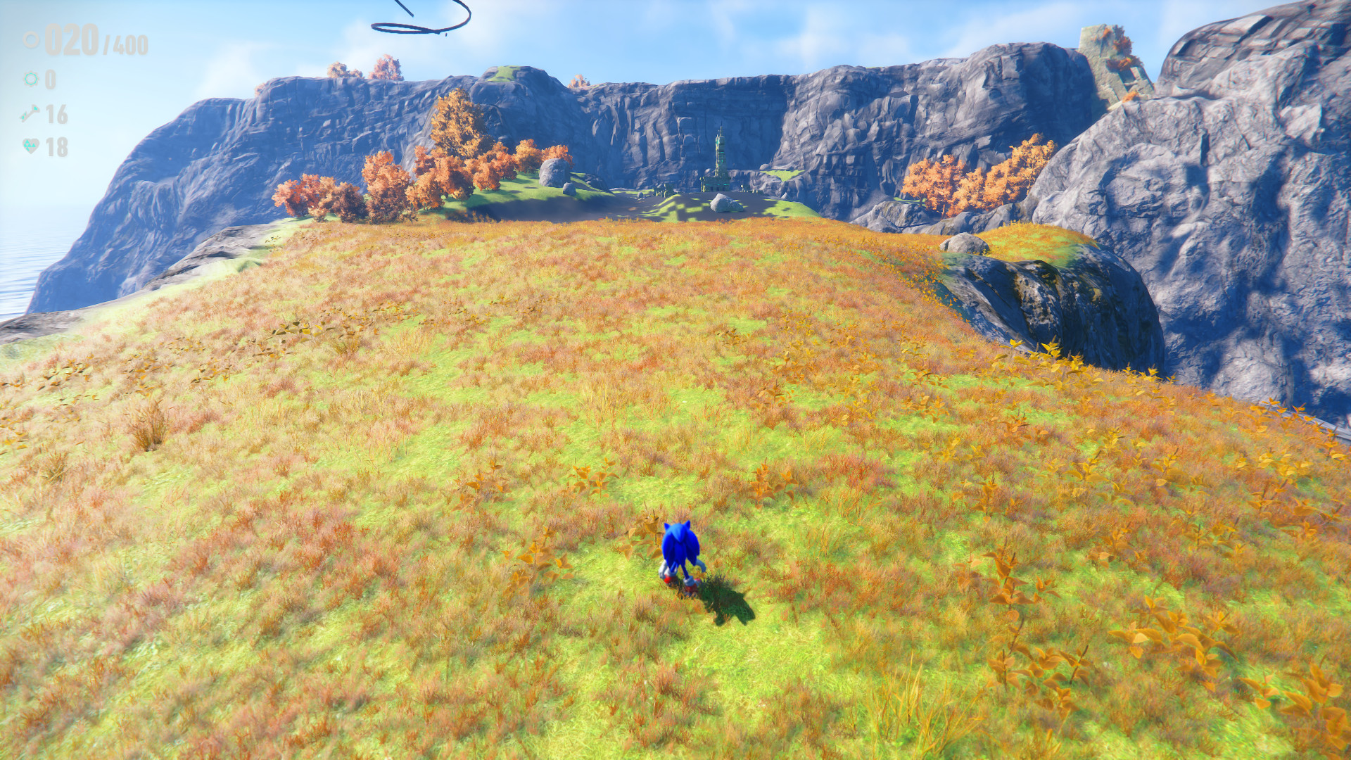 Change the ground color to reflect Fall Foilage [Sonic Frontiers ...