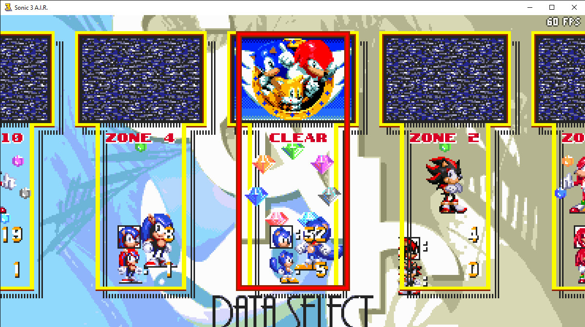 ECSU Broke (Solved) [Sonic 3 A.I.R.] [Questions]