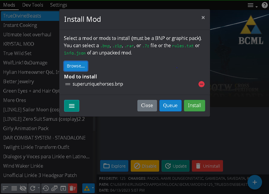 I'm tired of this BCML You Too? [The Legend of Zelda: Breath of the ...