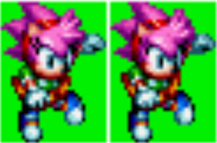 Amy with falling sprites Question for Sonic Mania | SM Questions
