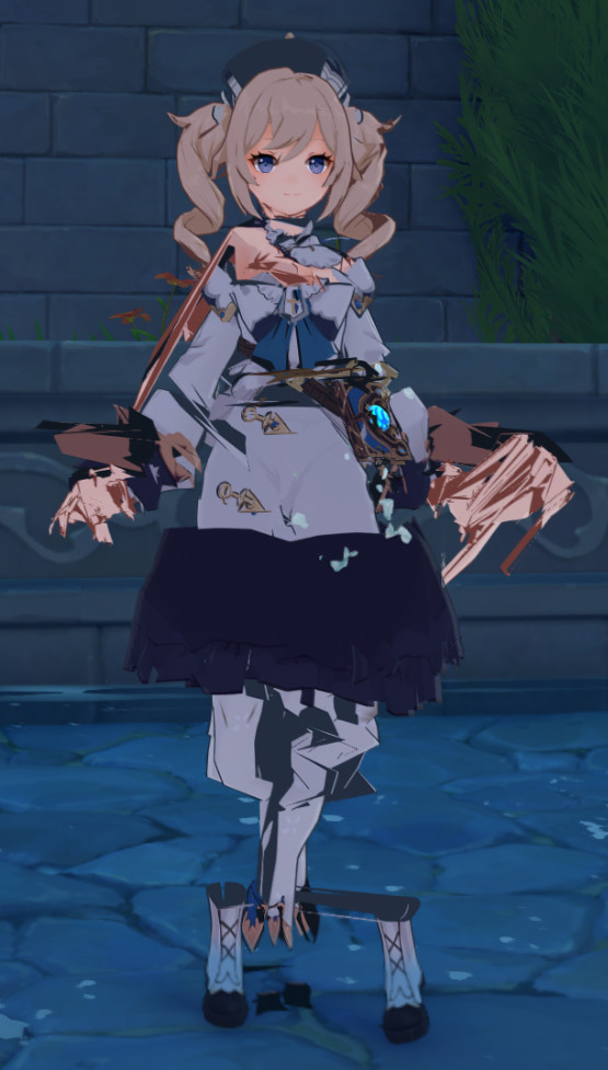 Modding Problem with new Barbara Model Question for Genshin Impact | GI ...