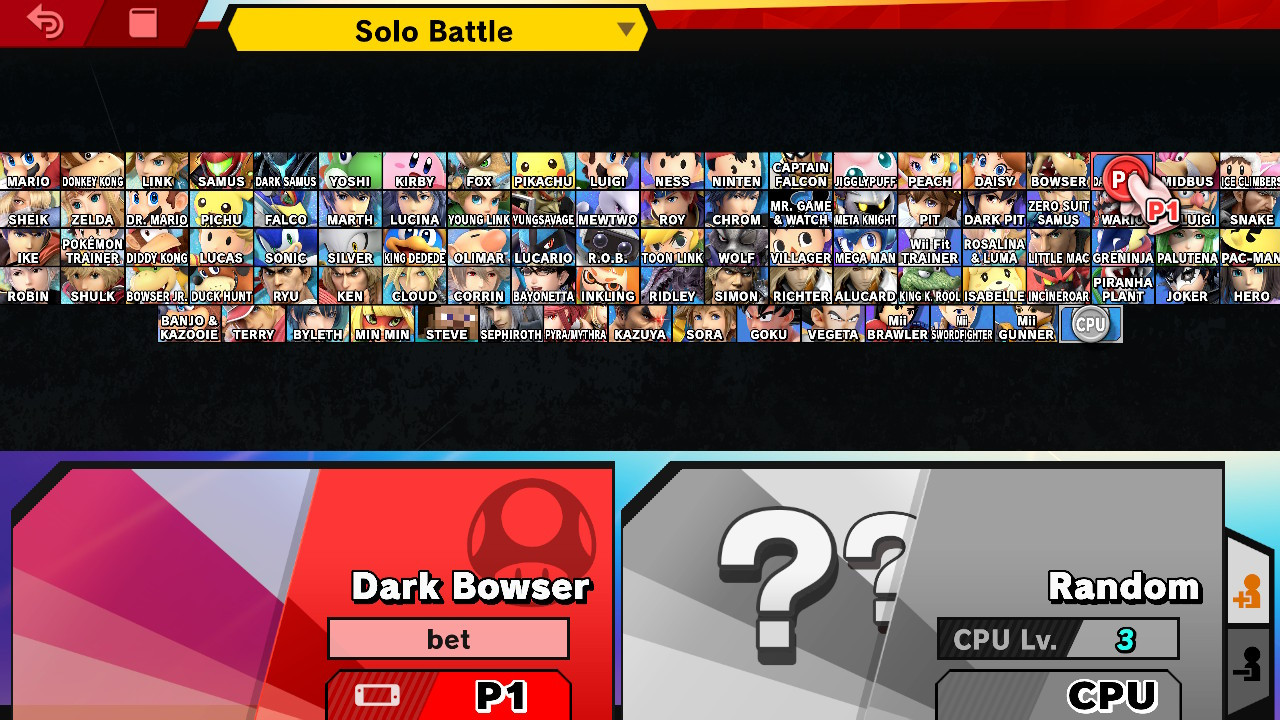 CSS Extra Slots not loading? Question for Super Smash Bros. Ultimate ...