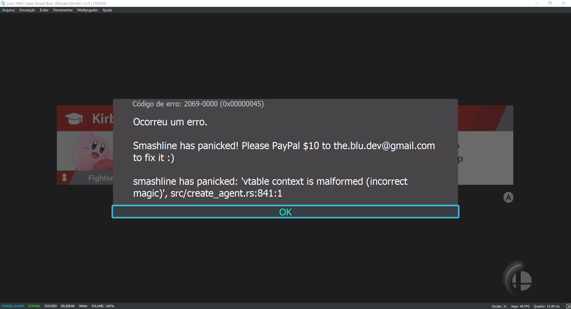 Smashline has panicked Question for Super Smash Bros. Ultimate | SSBU Questions