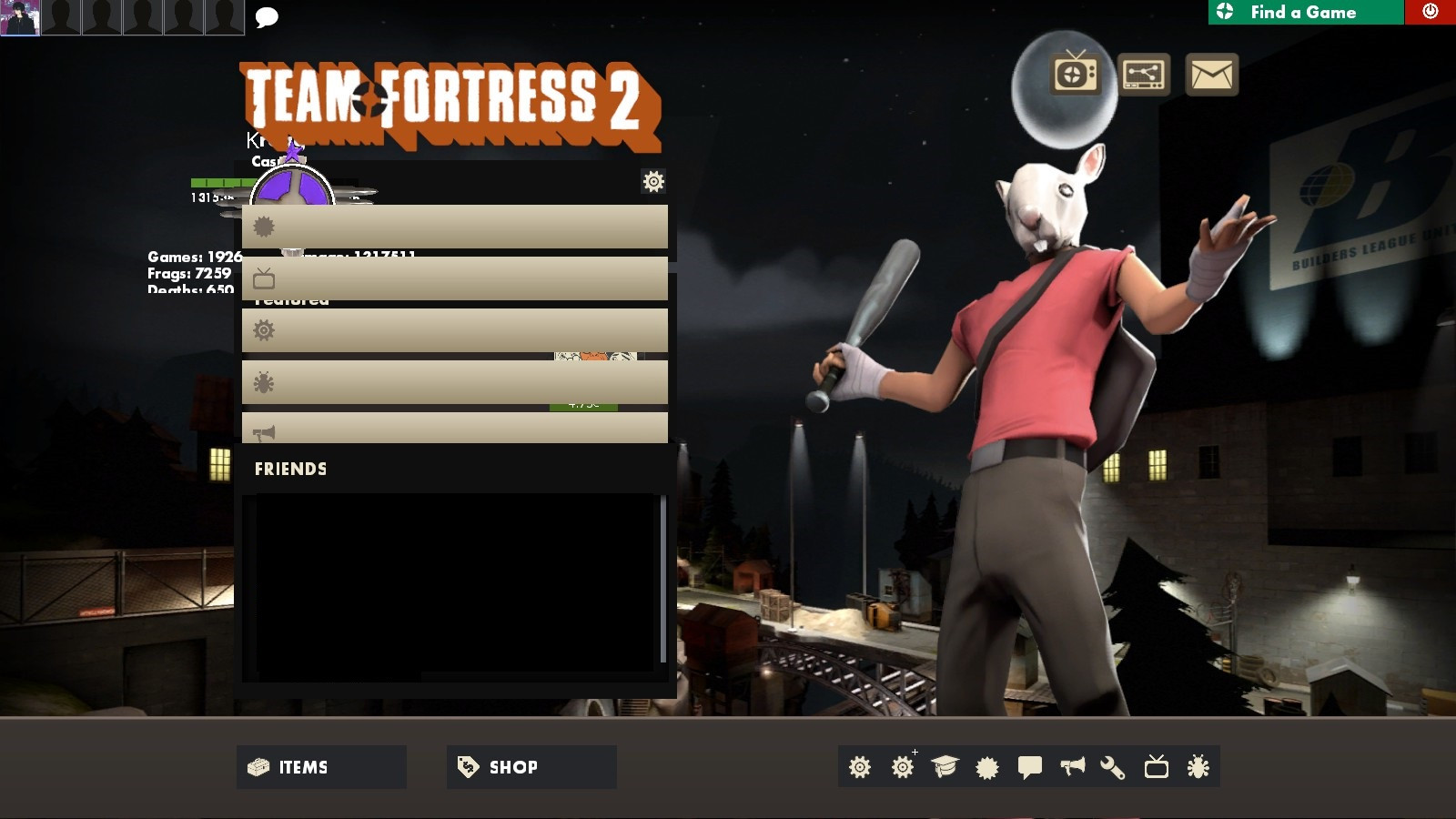 HUD issue Question for Team Fortress 2 | TF2 Questions