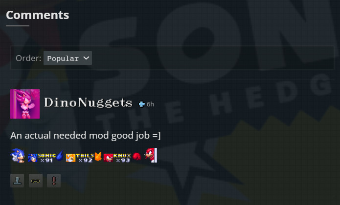 I can't comment on game banana Question solved Question for GameBanana ...
