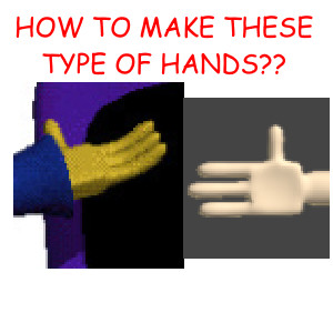 How to make these hands? Question for Baldi's Basics | Baldi Questions