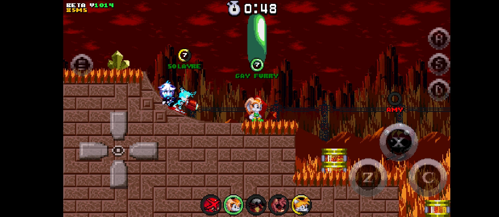 Changing character color Question for Sonic.EXE: The Disaster 2D Remake ...