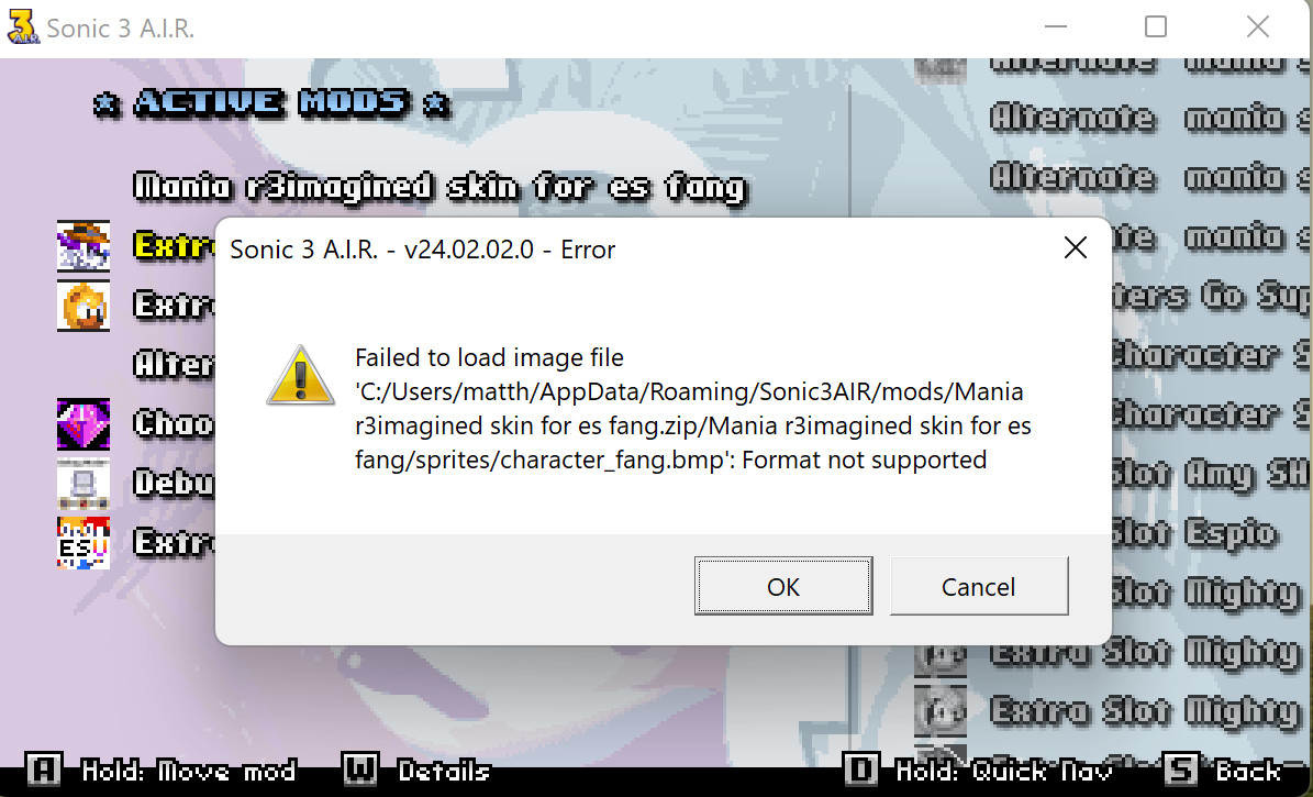 Why did this happen to me Question for Sonic 3 A.I.R. | S3AIR Questions