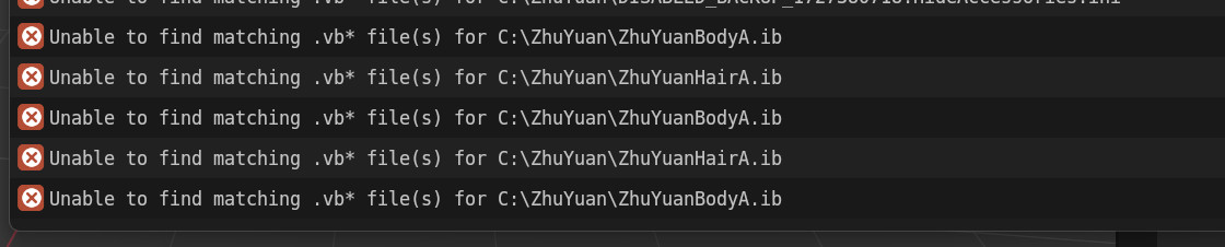 Error importing ib file Question for Zenless Zone Zero | ZZZ Questions