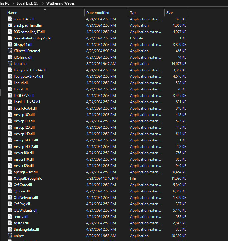 Cannot launch WWMI (Loading failed) Question for Wuthering Waves | WuWa Questions