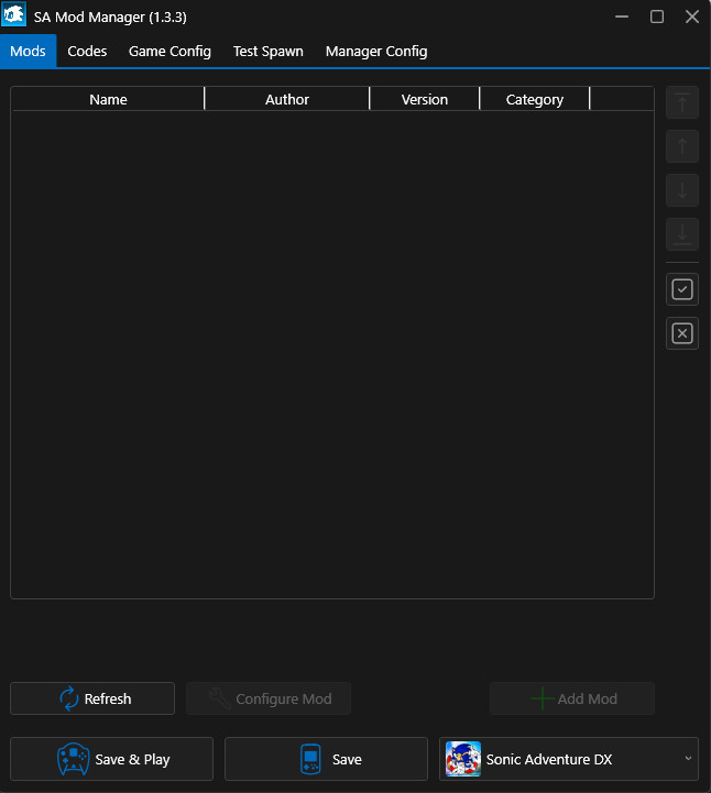 SA Mod manager not working Question for Sonic Adventure DX | SADX Questions