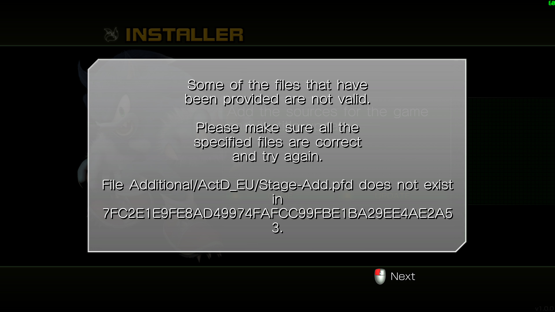 I can't install the dlc in the recompiled set up Question for Unleashed Recompiled | UR Questions