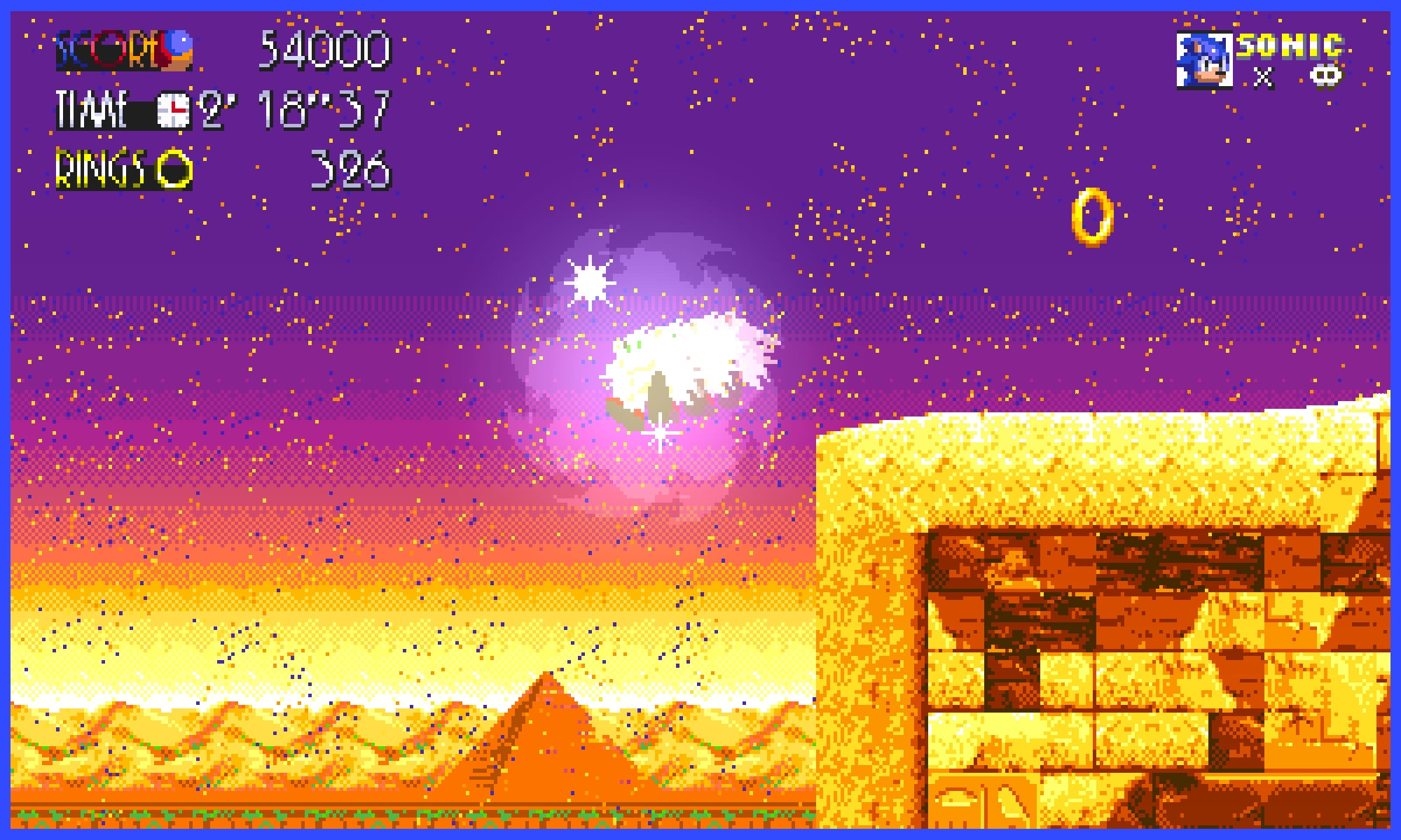 True hyper sonic+emi's custom super fall sprites Question for Sonic 3 A ...